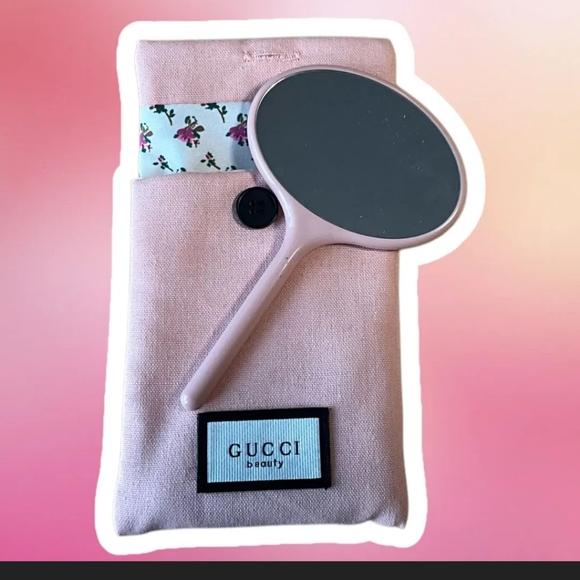 Gucci | Makeup | Gucci Beauty Pink Mirror Set 3x5 | Poshmark